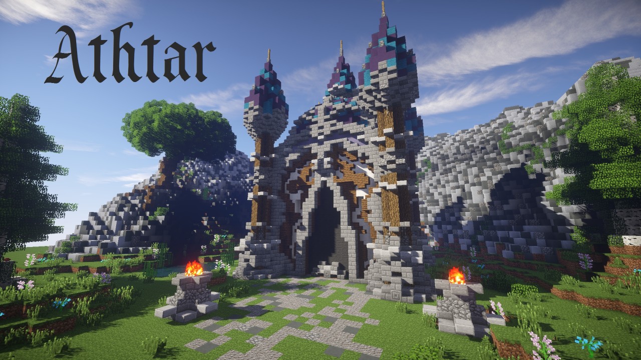 The Lost Palace of Athtar Minecraft Map
