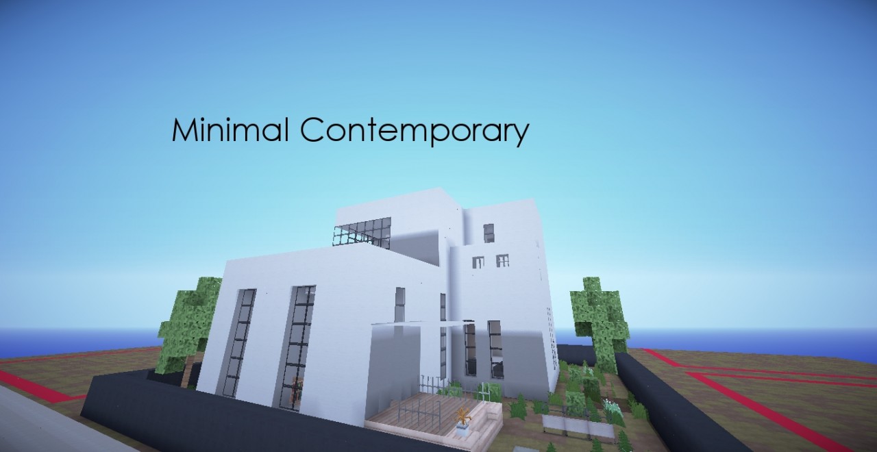 Minimal Contemporary Home | Xαviεr Minecraft Map