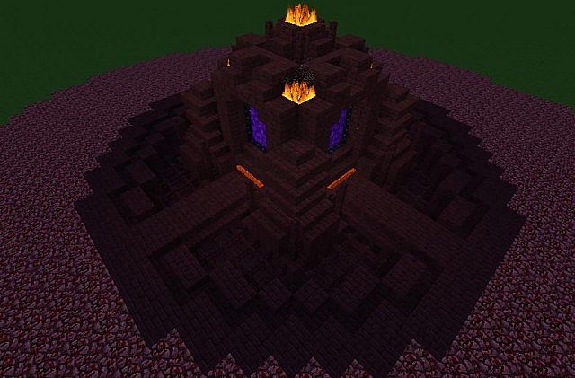 NETHER SPAWN piekło Minecraft Map