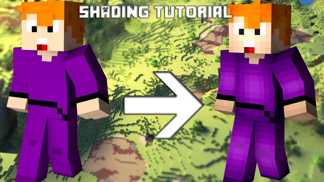 Skin Shading Tutorial Minecraft Blog