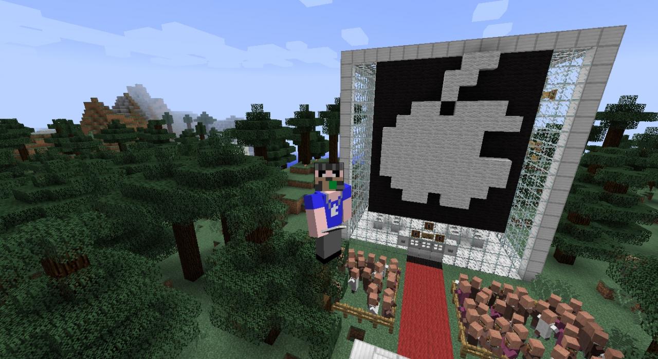 Apple Store (requires mods how to video inside) Minecraft Map