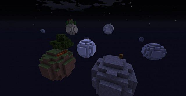Planets of Mystery - Survival in Space! Minecraft Map