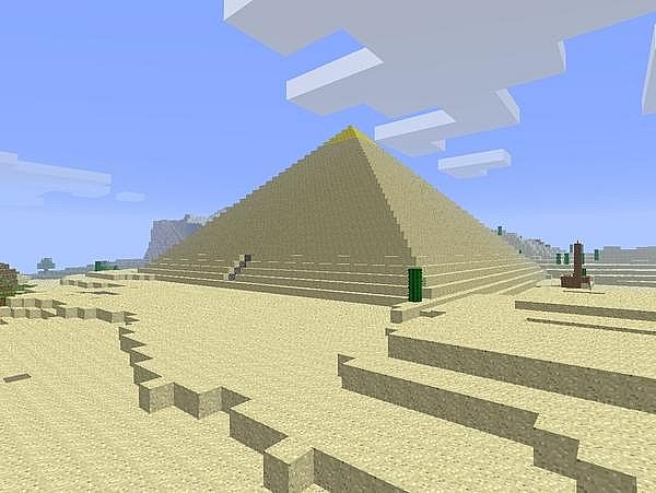 Pyramid Circular Survival Games Map Minecraft Map