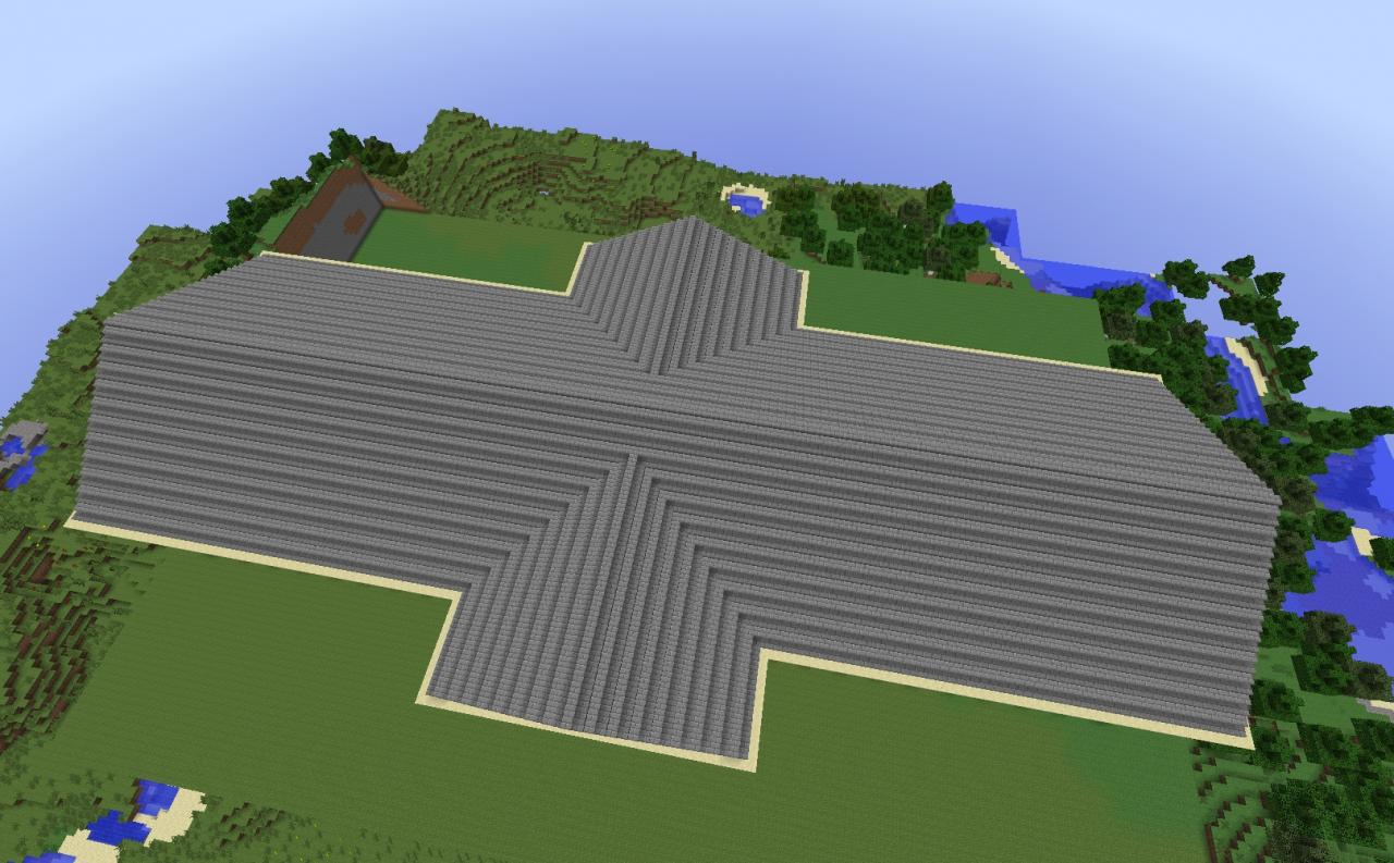 Server Spawn (Column-Style) Minecraft Map