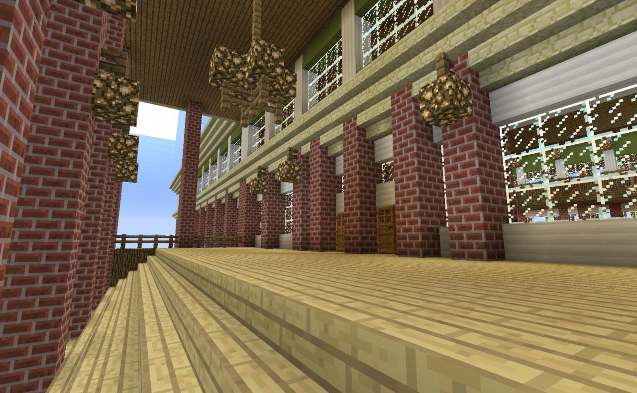 Server Spawn (Column-Style) Minecraft Map