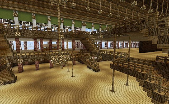 Server Spawn (Column-Style) Minecraft Map