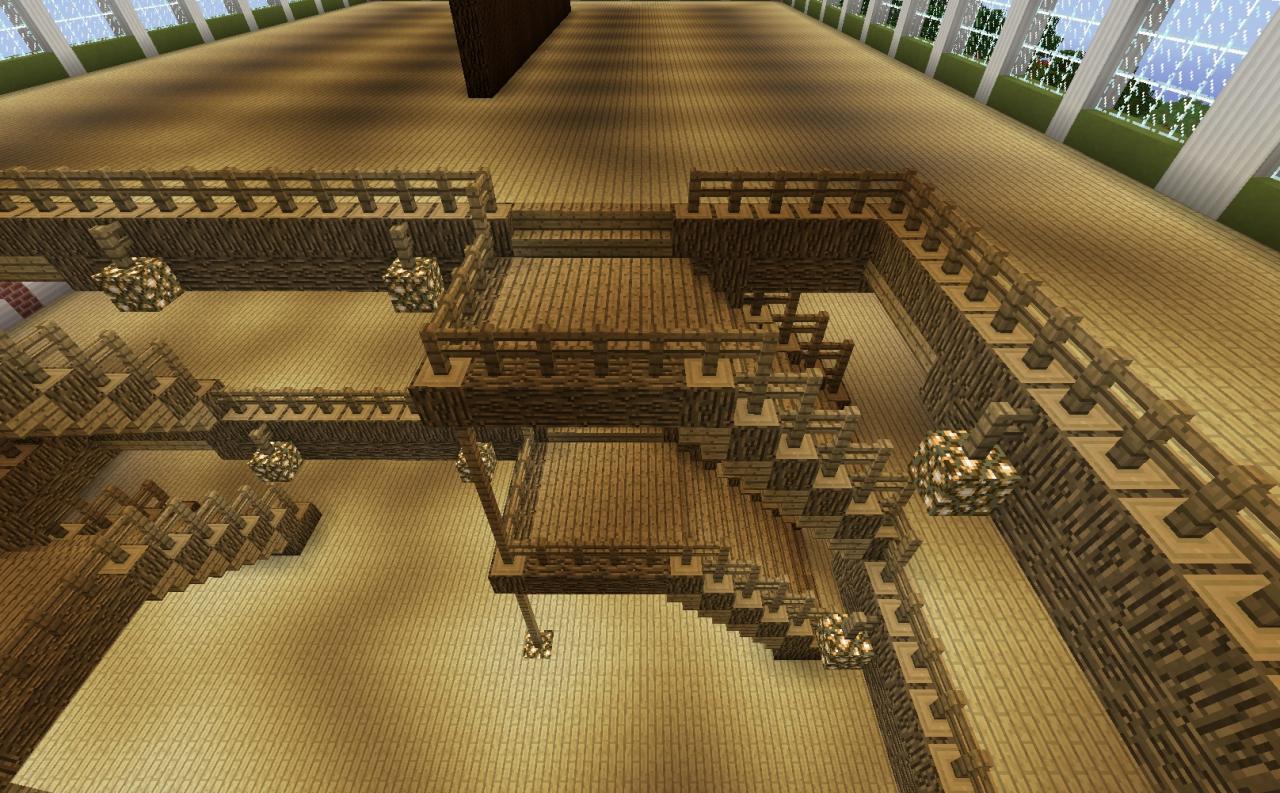 Server Spawn (Column-Style) Minecraft Map