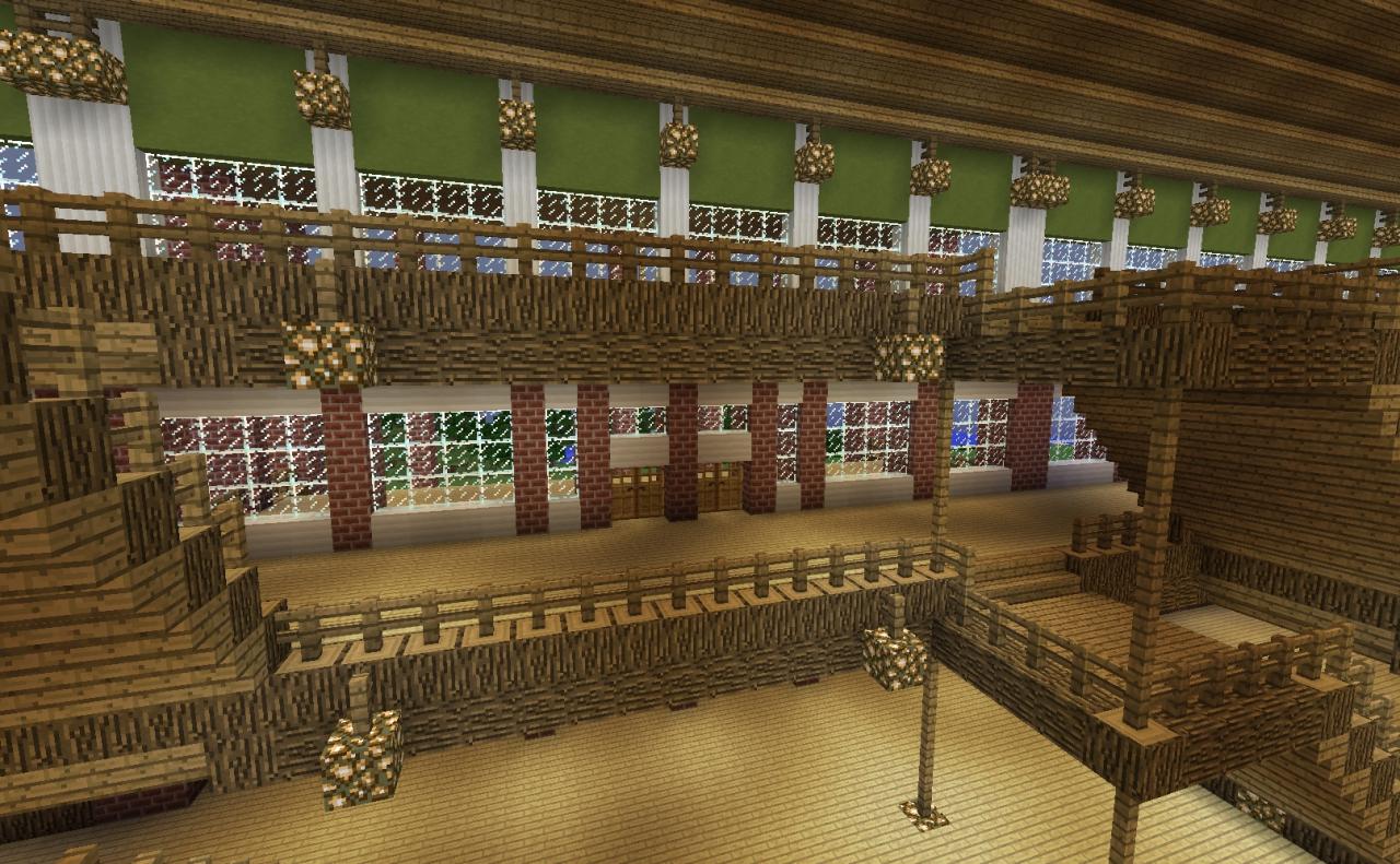 Server Spawn (Column-Style) Minecraft Map