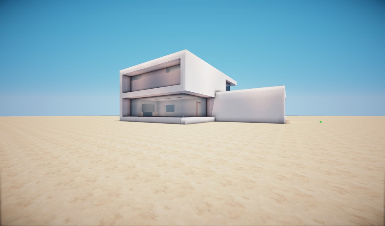 A Modern House (Time Lapsed) Minecraft Map