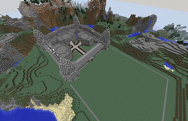 45% Complete Minecraft Map