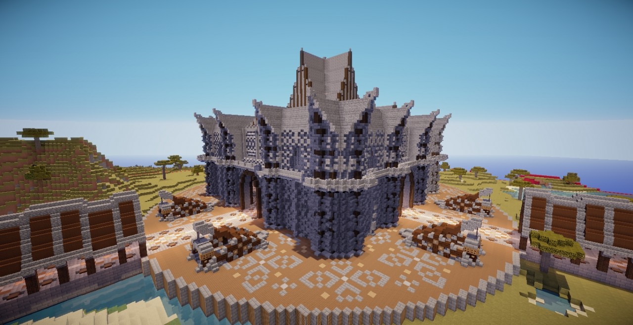 The Clockwork Network's HCF Spawn Minecraft Map