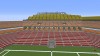 Gigantic rugby stadium Minecraft Map