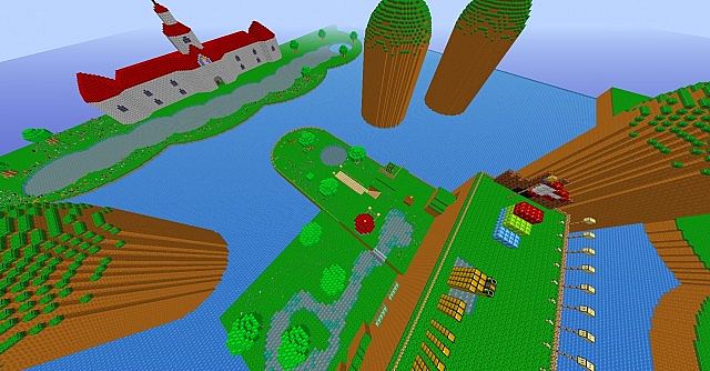 Future Mario Adventure... Minecraft Map