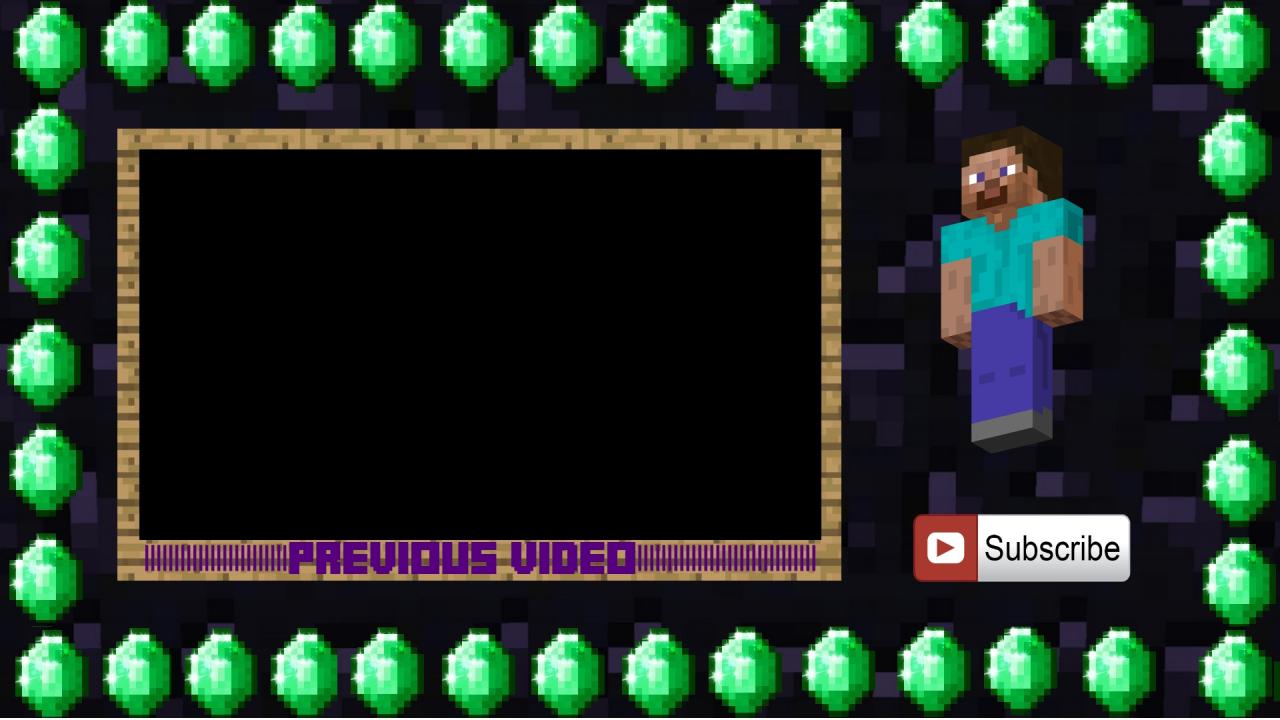 Outro Template Minecraft Project