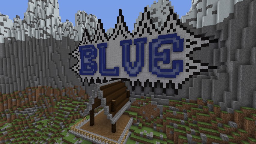 Forest Paintball Arena Minecraft Map