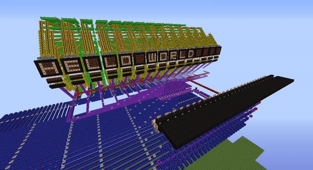 Word Processor Minecraft Map