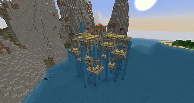 Floating Gardens of Argus Minecraft Map