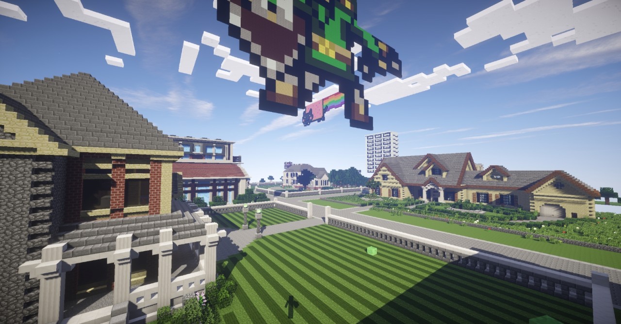 Modern Town Minecraft Map