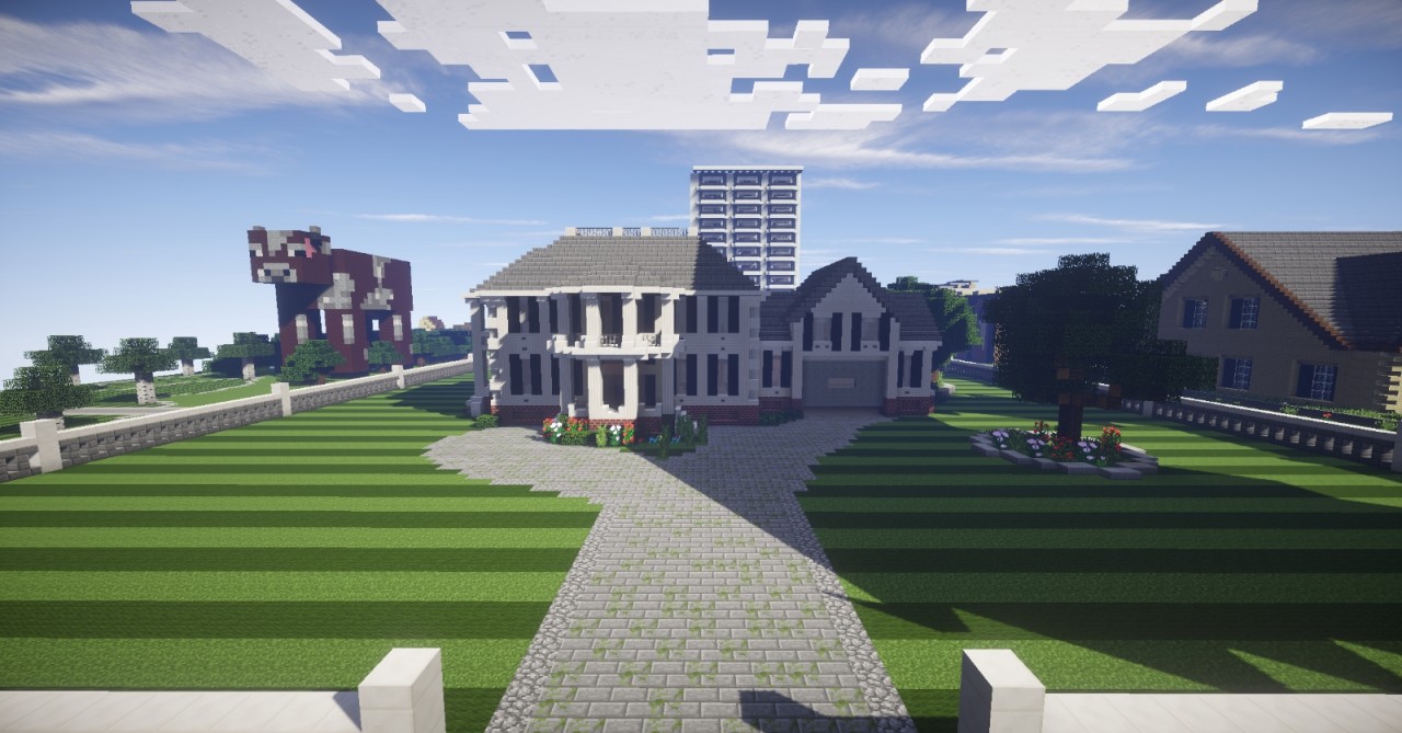 Modern Town Minecraft Map