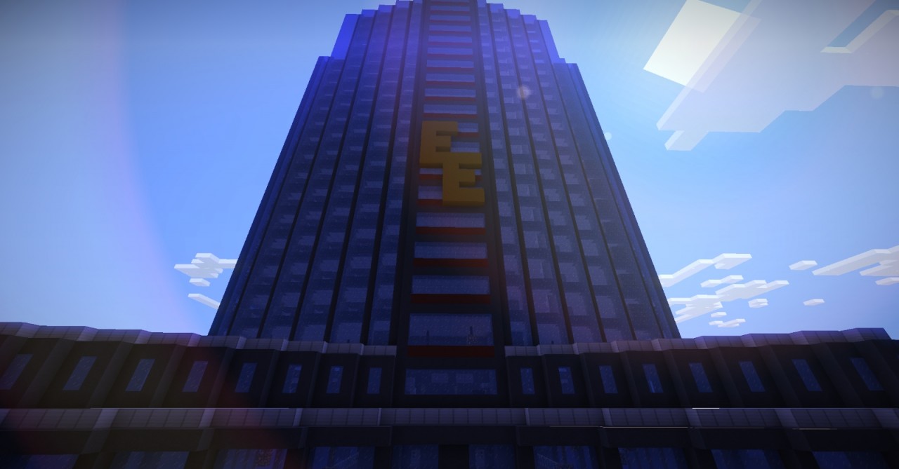 Modern Town Minecraft Map