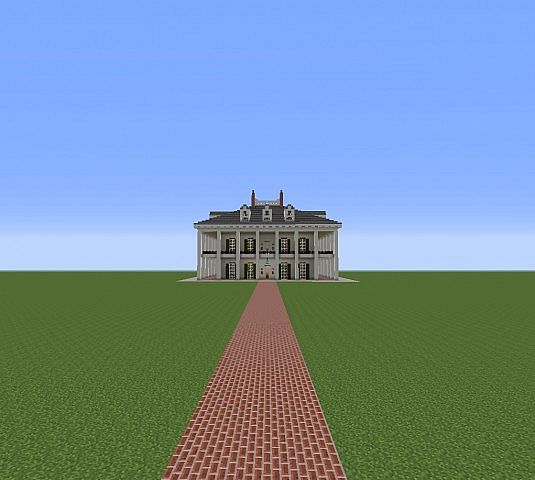Oak Alley Plantation Minecraft Map