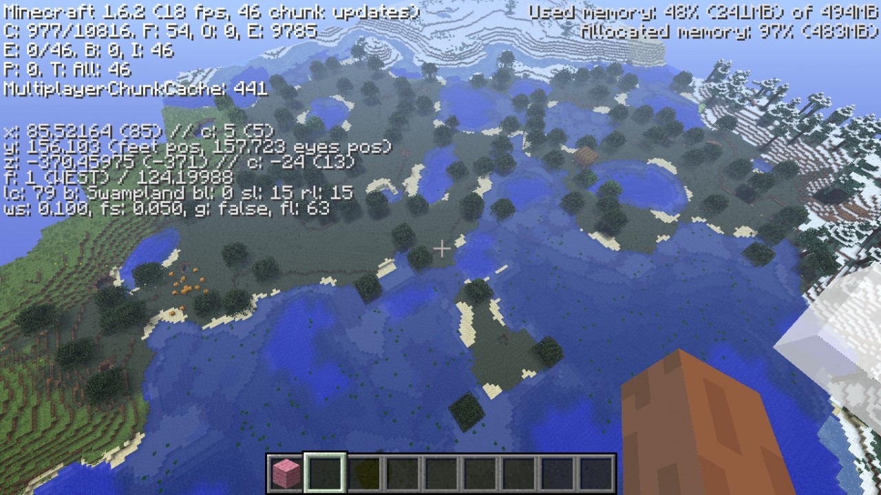 Derksville (Axostis' Swamp City) Minecraft Map