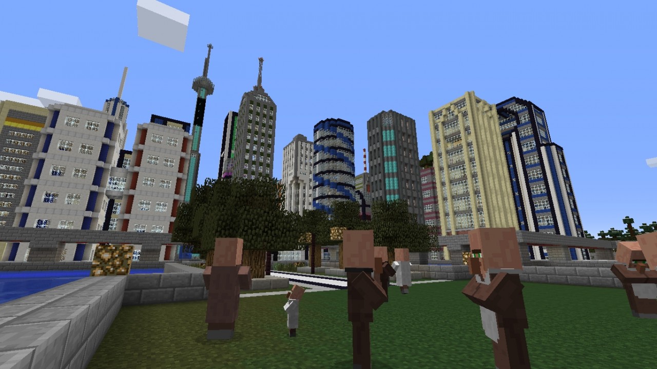 Derksville (Axostis' Swamp City) Minecraft Map