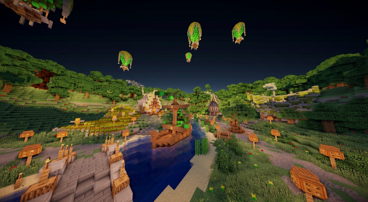 Game Map - Aurora Network Minecraft Map