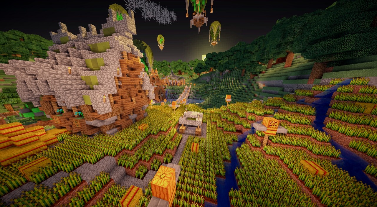 Game Map - Aurora Network Minecraft Map