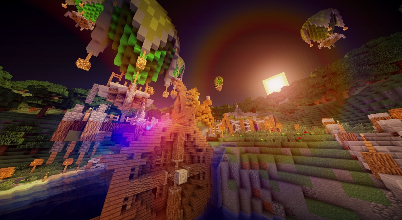 Game Map - Aurora Network Minecraft Map