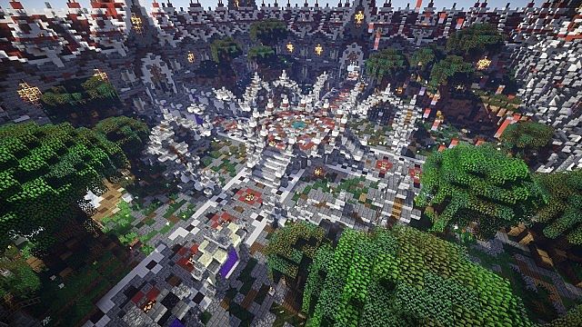 Faction Server Spawn Minecraft Map
