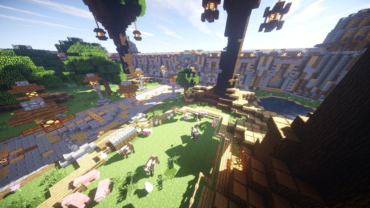 Faction Server Spawn 5 Minecraft Map
