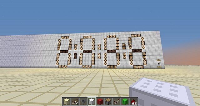clock Minecraft Map