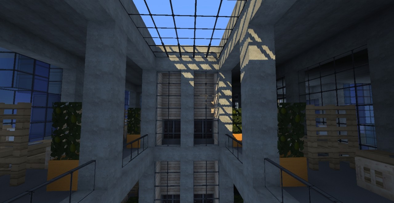 | Crystal | Modern Office Building Minecraft Map