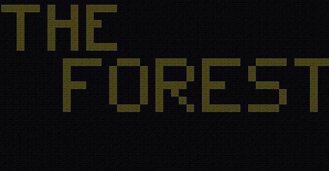 The Forest (The Steam Game) 1.8.X Minecraft Map