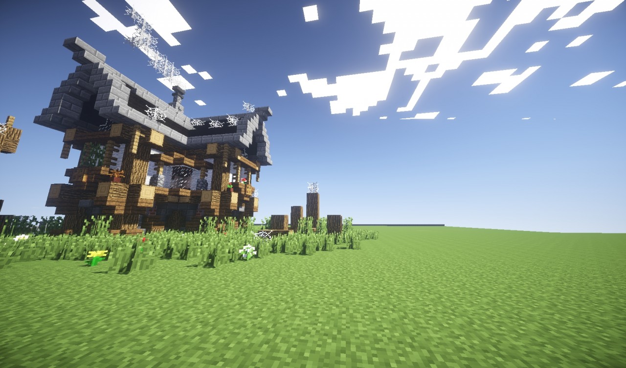 Small Medieval house. Minecraft Map