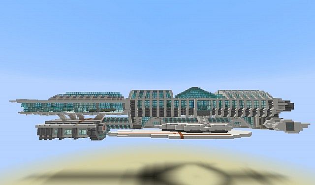 spaceships: Map constantly updated! Minecraft Map