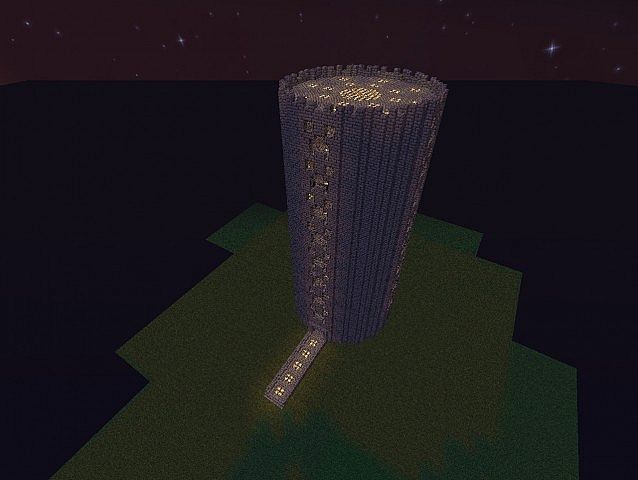 Creeper Tower Minecraft Map
