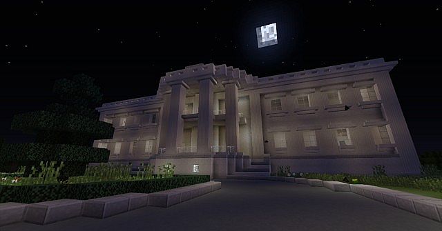 The White House (FULL-SCALE) Minecraft Map