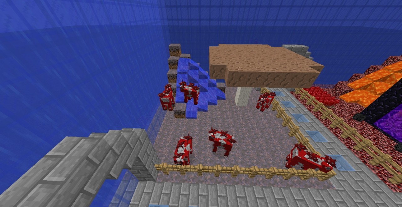 Elemental server spawn Minecraft Map