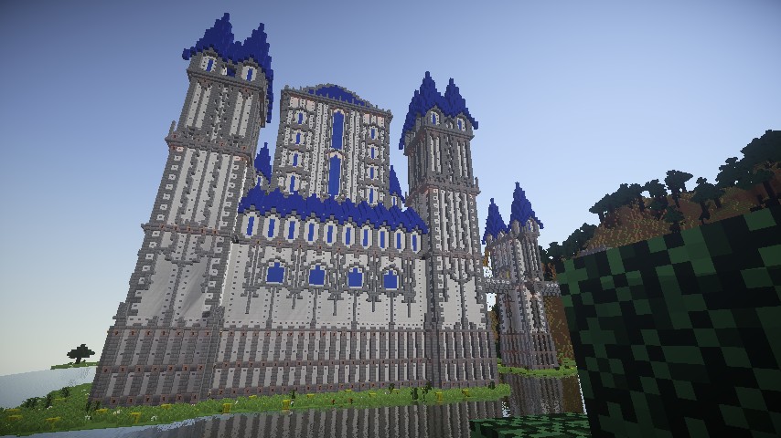 Castle Blue-Spawn of Sharpnesscraft! Minecraft Map