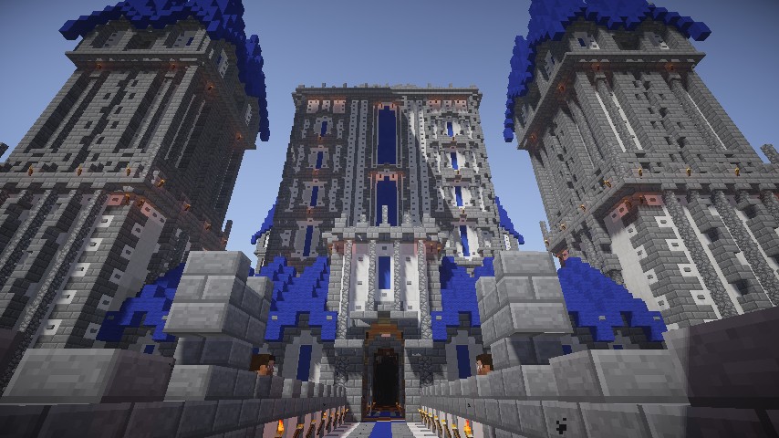 Castle Blue-Spawn of Sharpnesscraft! Minecraft Map