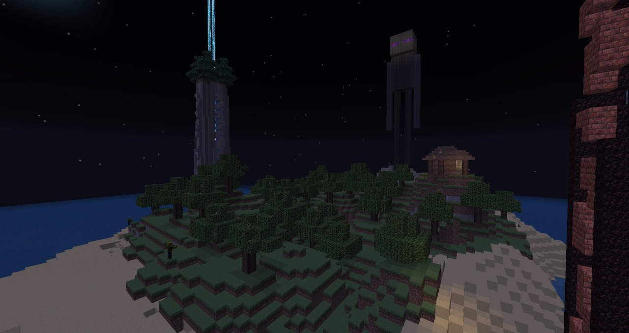 Enderman Deathtrap(PvP map) Minecraft Map