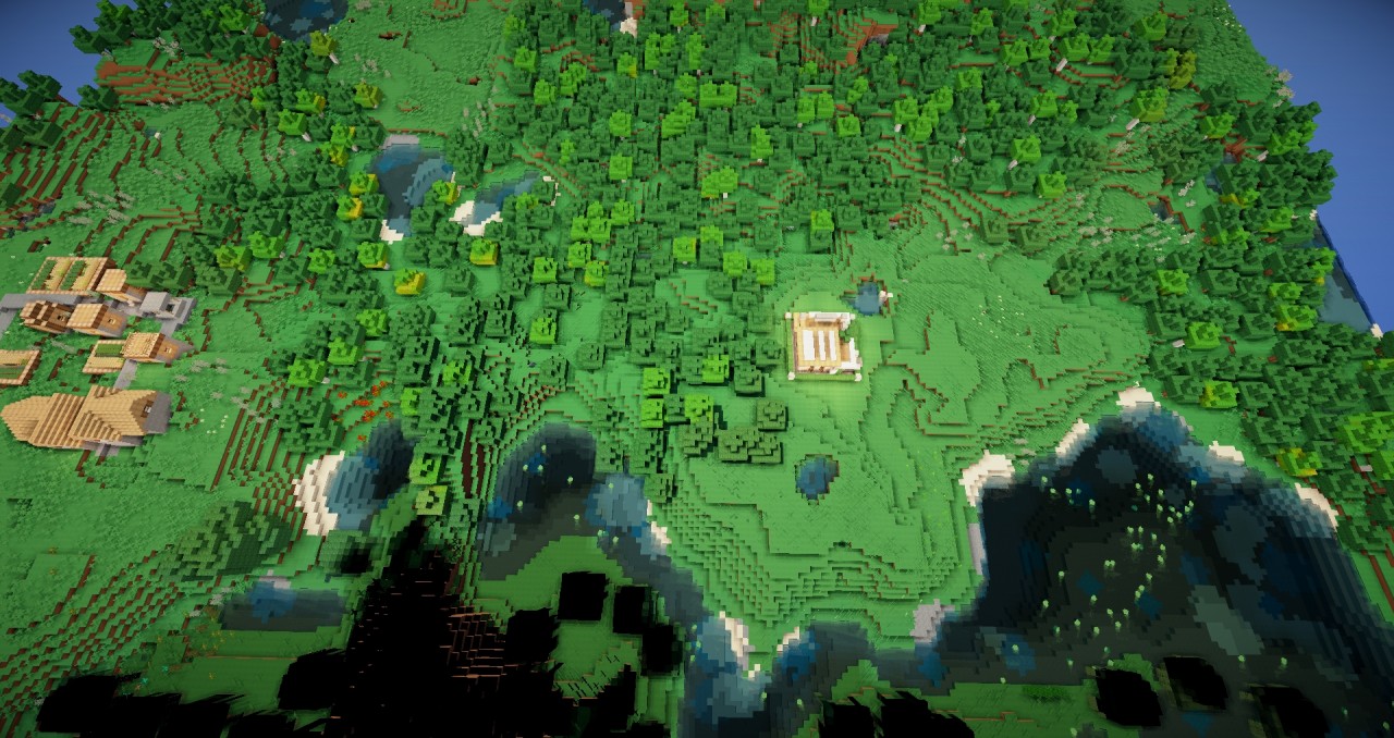 12x12 modern plot house Minecraft Map