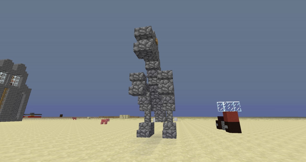 Minecraft Miniatures #003 :: T-Rex Minecraft Map