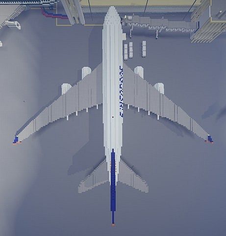 Airbus A380 Minecraft Map