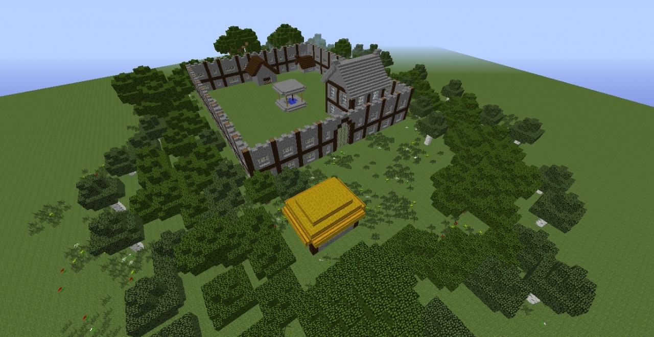Midevil Castle Minecraft Map