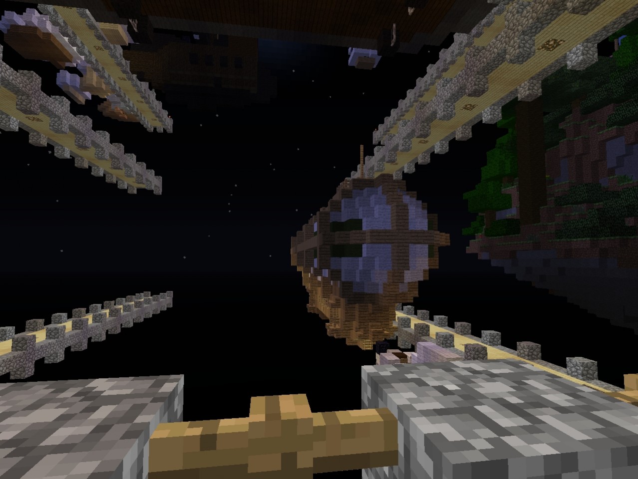 Large Airship Design Minecraft Map