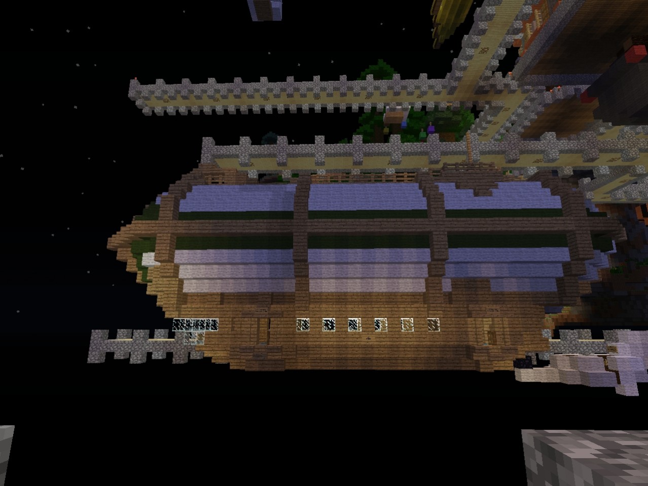 Large Airship Design Minecraft Map