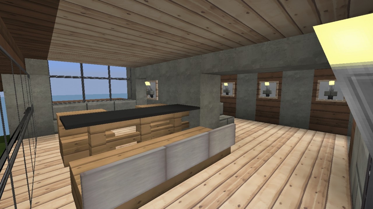 Modern "Slant" Minecraft Map